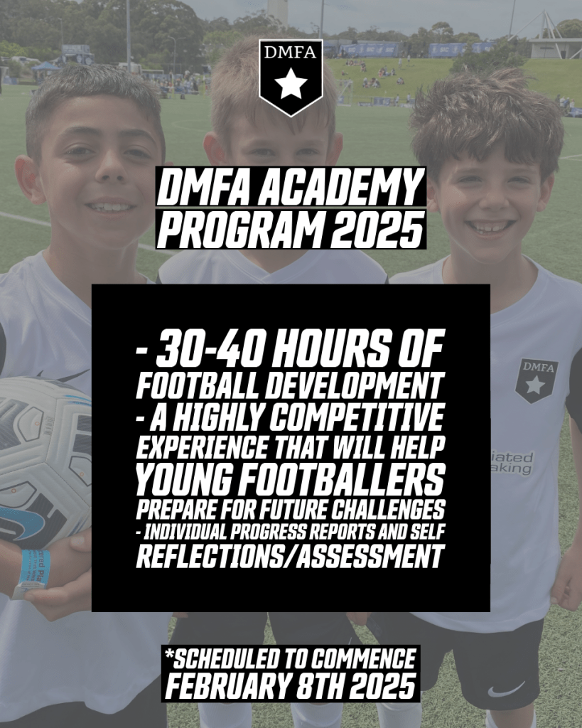 DMFA Academy Program – DM Football Academy